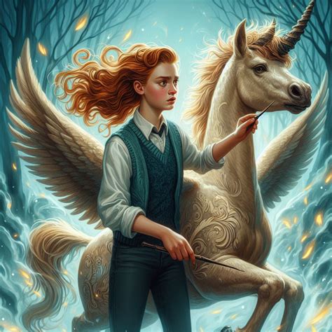 Ginny Weasleys Alicorn Ai Generated By Joshuaecw21985 On Deviantart
