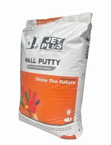 40kg Jet Plus Cement Wall Putty At ₹ 650bag Wall Putty In Rajkot