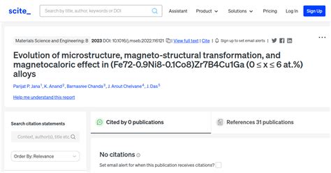 Evolution Of Microstructure Magneto Structural Transformation And