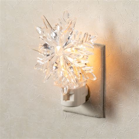 Clover Lane Intricate Snowflake Nightlight Wayfair
