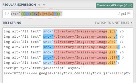 Regex How Do I Select Src Between If Img Exists Stack Overflow