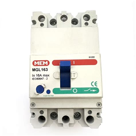 Mcbs Mem Mgl163 Bill Tlg163 16a 16 Amp 3 Pole Phase Mccb Mcb Circuit Breaker