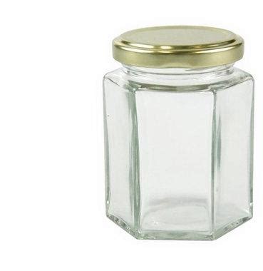 Ml Hexagonal Glass Jar At Rs In Firozabad ID MG Overseas