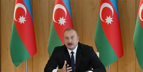 President Aliyev Says Azerbaijan Determined On Peace Process With