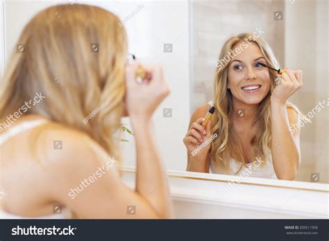 Mirror In Front Of Bathroom Over 10785 Royalty Free Licensable Stock