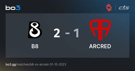 B8 Vs Arcred Cs2 Match At Cct Central Europe Series 8