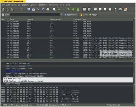 PacketInside 네트워크 패킷 분석 블로그 와이어샤크로 USB 디바이스를 모니터링 할 수 있다는 사실