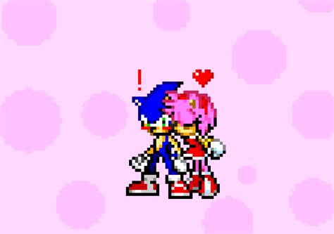 Amy Kisses Sonic By Meglez On Deviantart Amy Kisses Sonic By Meglez On Deviantart