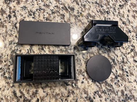 Asahi Pentax Stereo Adapter And Viewer Set In Box M42 Reduced