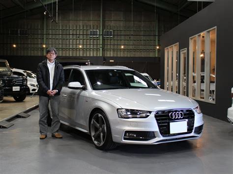 アウディ A4アバント 2．0tfsi 納車式 ｜ 岐阜県大垣市の輸入車専門店 アジールスポーツ