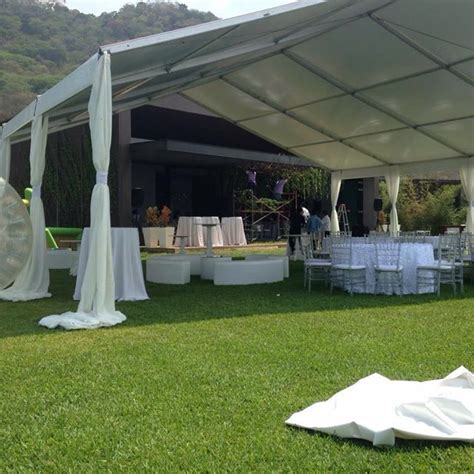 Toldo Lona Blanca Para Exteriores 12x24 De Bsquare Rentals El