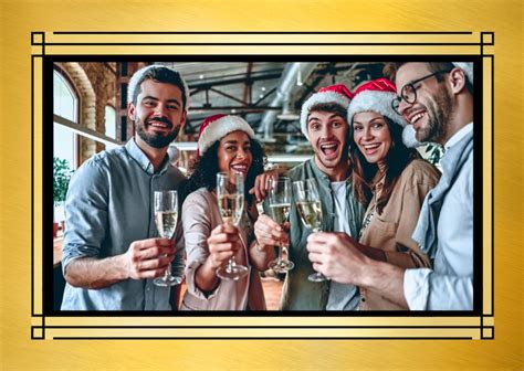 Grappige Zakelijke Uitnodiging Kerstborrel Kaartje2go