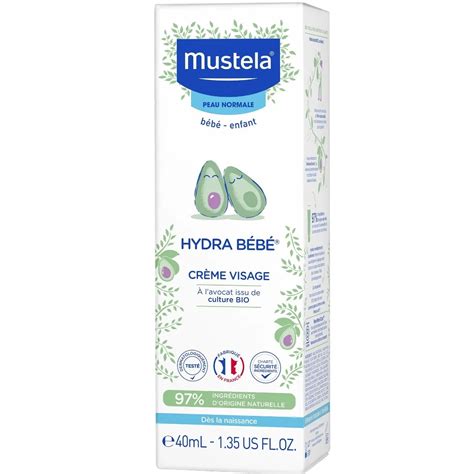 Mustela Hydra Bébé Crème Visage Paraexpert tn