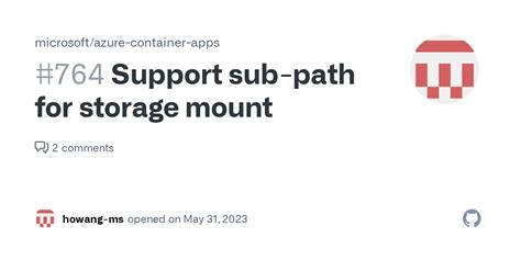 support sub path for storage mount · issue 764 · microsoft azure