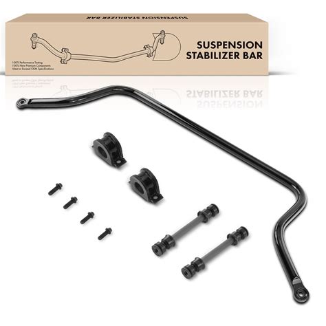 Front Suspension Sway Bar W Bushing Kit For Chevrolet Silverado 1500