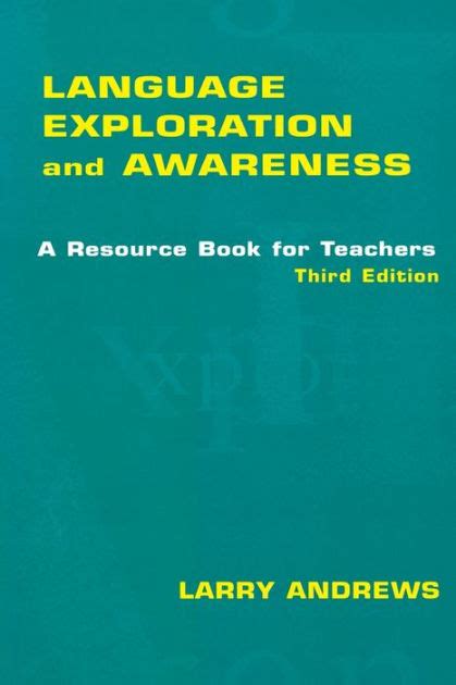 language exploration and awareness a resource book for teachers