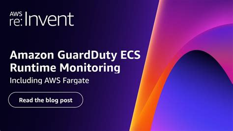 Amazon Guardduty 新着情報 Amazon Ecs と Aws Fargate でランタイムセキュリティに対する脅威を検知し
