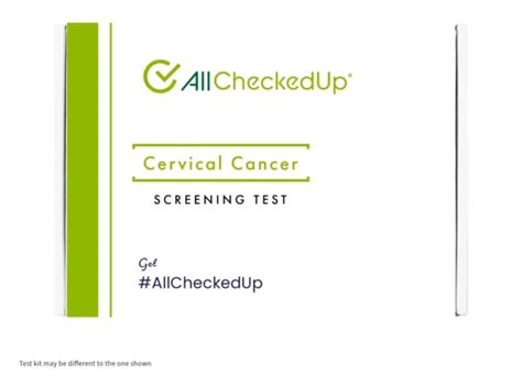 Cervical Cancer Screening Hpv Test All Checked Up
