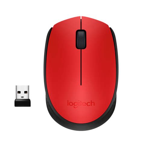 Купити Бездротова миша M171 червоного кольору від Logitech ціна