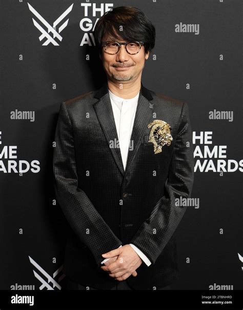 Los Angeles Usa 07th Dec 2022 Hideo Kojima Arrives At The Game