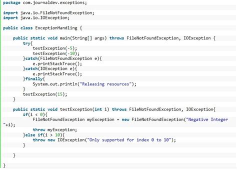 Exception Handling Dan Event Handling Java Andrys Blog