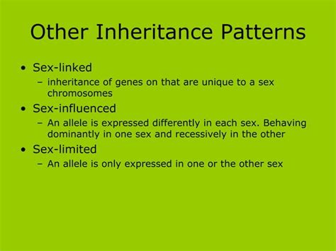 Extended Inheritance Patterns Ppt