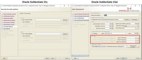 Oracle Goldengate 23ai Microservices Installation Oracle Scn