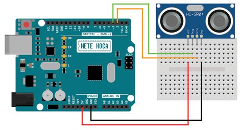Hc Sr04 Arduino Ultrasonik Mesafe Sensörü