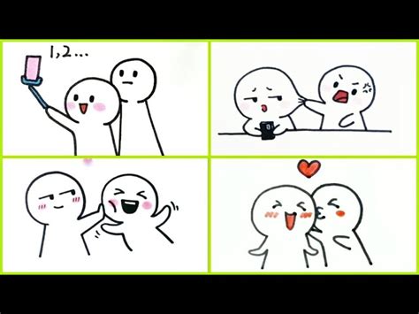 Bộ Sưu Tập 500 Hình Vẽ Cặp đôi Cute đơn Giản được Yêu Thích Nhất