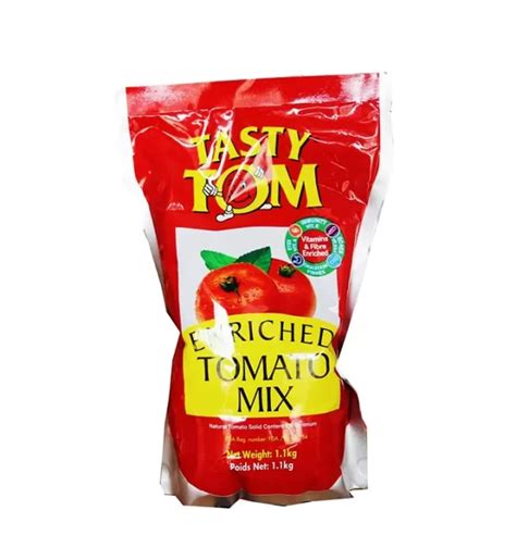 Tasty Tom Tomato Paste 11kg Big Samps Market