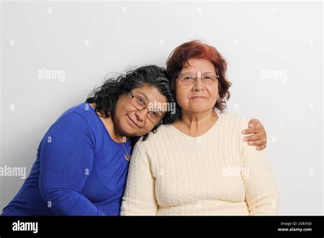 80 Year Old Mom And 50 Year Old Daughter Brunette Latinas Show Their