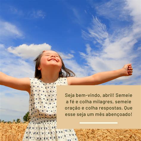 30 mensagens de bem vindo abril para um mês repleto de felicidade