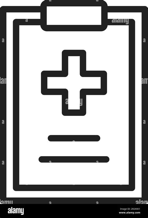 Medical Report Icon Vector Image Stock Vector Image And Art Alamy