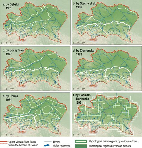 The Hydrological Classifications Of The Upper Vistula River Basin