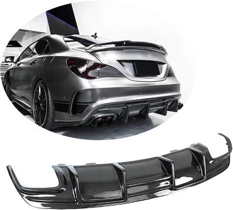 MCARCAR KIT Rear Diffuser Fits Mercedes Benz CLA Class W C CLA CLA Sport CLA AMG