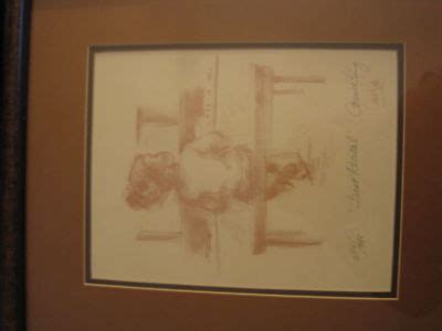 Connie King Drawing Original First Recital 219528966