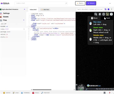 ceiumで標高タイルサービスを可視化する cesium qiita