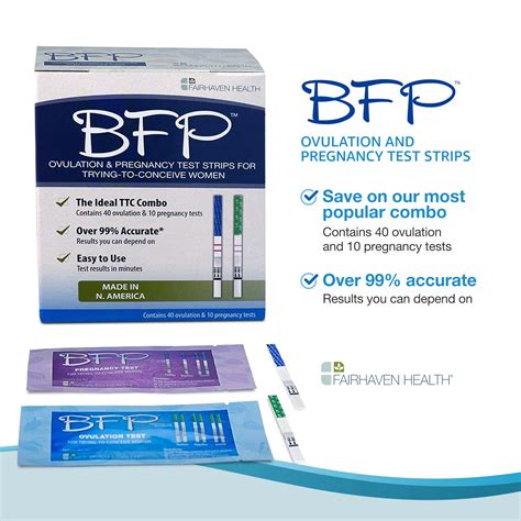 Bfp Ovulation And Pregnancy Test Strips For Pregnancy Detection At Home