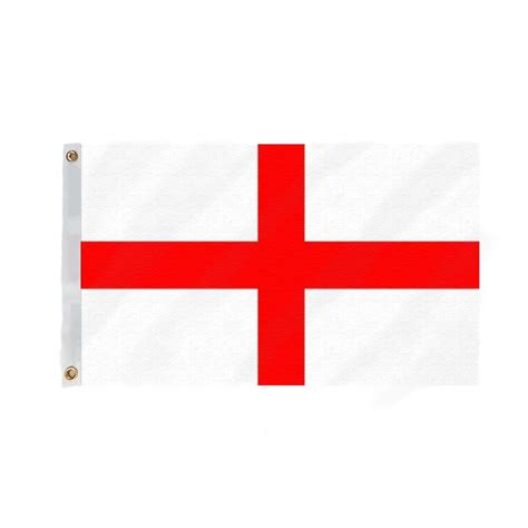 England St George Flag 5ft X 3ft 75 Denier Double Stiched Hem 100