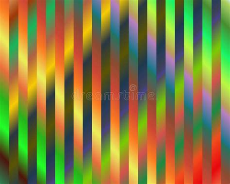 Op Art Gradient Bars Green To Red Stock Illustration Illustration Of