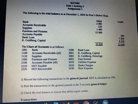 solved batam unit 1 activity 2 assignment 1 the following is