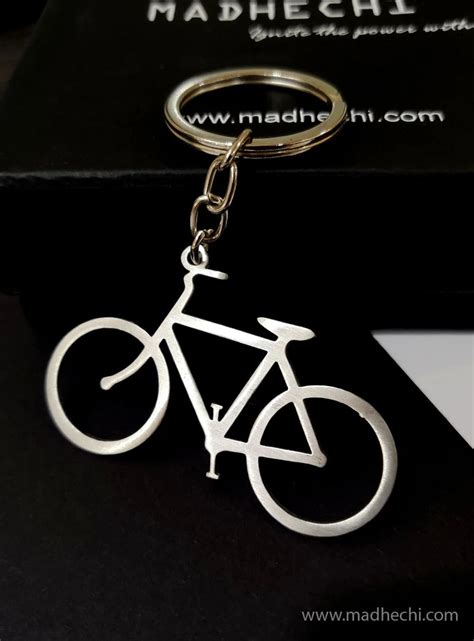 Cycle Keychain Cycle Chain Keychain Madhechi