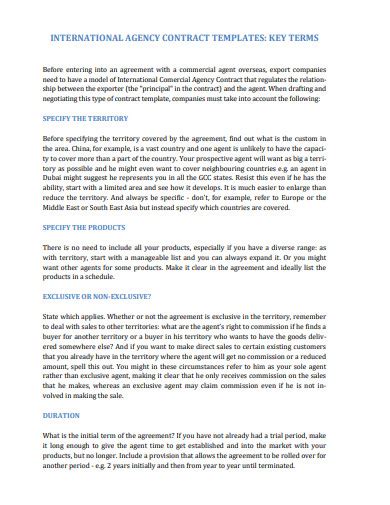 4 Modeling Agency Contract Templates In Doc Pdf