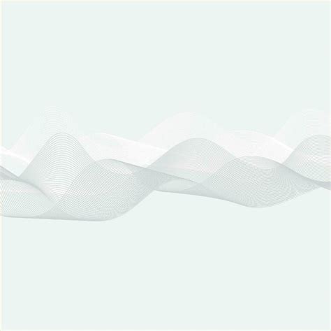 Modern Simple Abstract White Grey Ash Color Wavy Air Line Pattern Art On Cold White Color