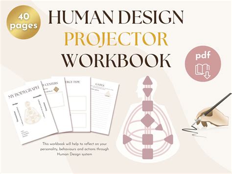 Projector Workbook Human Design Exploration Journal Discover Your