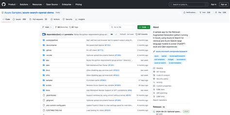 azure search openai demo 构建基于azure ai search和azure openai的智能问答系统 懂ai