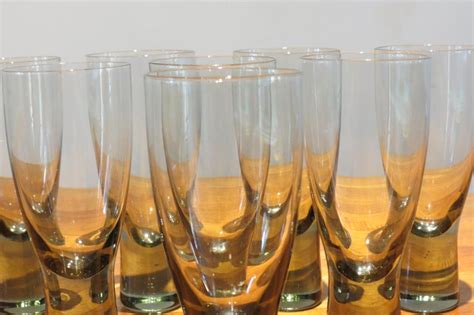 Eight Holmegaard Canada Glasses By Per Lutken For Sale At 1stdibs