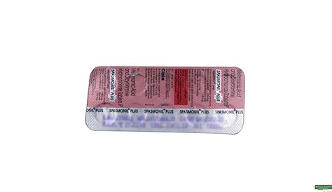 Buy Spasmonil Plus 10 Tablets Online At Best Prices Wellness Forever