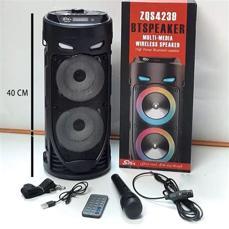 BAF BT SPEAKER ZQS 4239 Haut-Parleur Karaoké Micro | Maroc