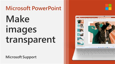 How To Make A Picture Transparent In Powerpoint Microsoft Youtube